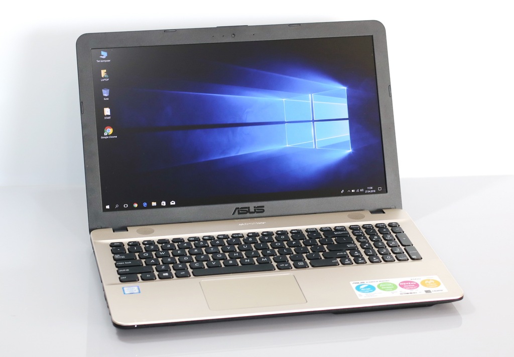 ZŁOTY LAPTOP ASUS R541U SSD120 i3-6100U FHD 4GB ! - 7805575014 ...