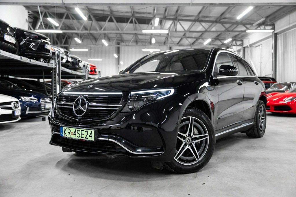 Mercedes EQC 400 4Matic. Pełne wyposażenie! - 13743722084 - oficjalne archiwum Allegro