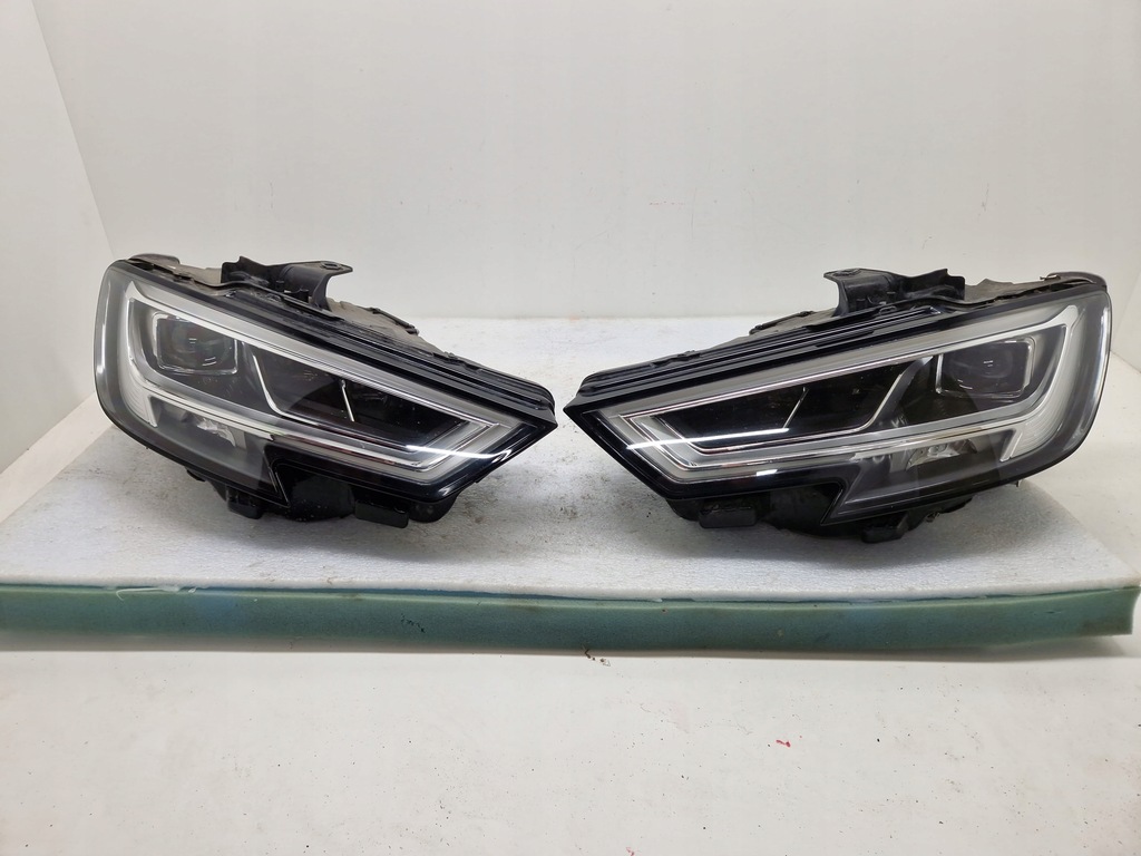 AUDI A3 8V LIFT FULL LED LAMPA LEWY PRAWY KOMPLETN 8V0 RS3 DEMONTAŻ L+R - 15501617522 ...