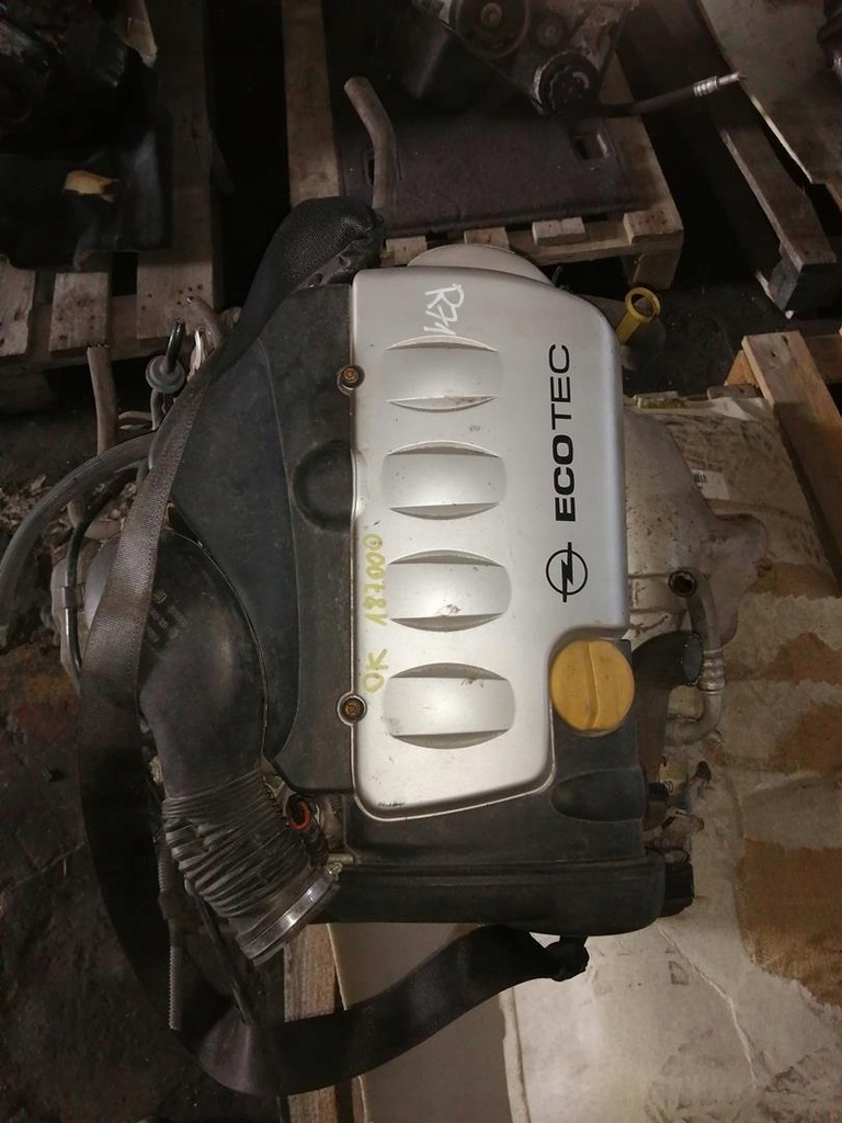 OPEL VECTRA ZAFIRA Silnik KPL X18XE 1.8 16V 187tyś - 13133269525 ...