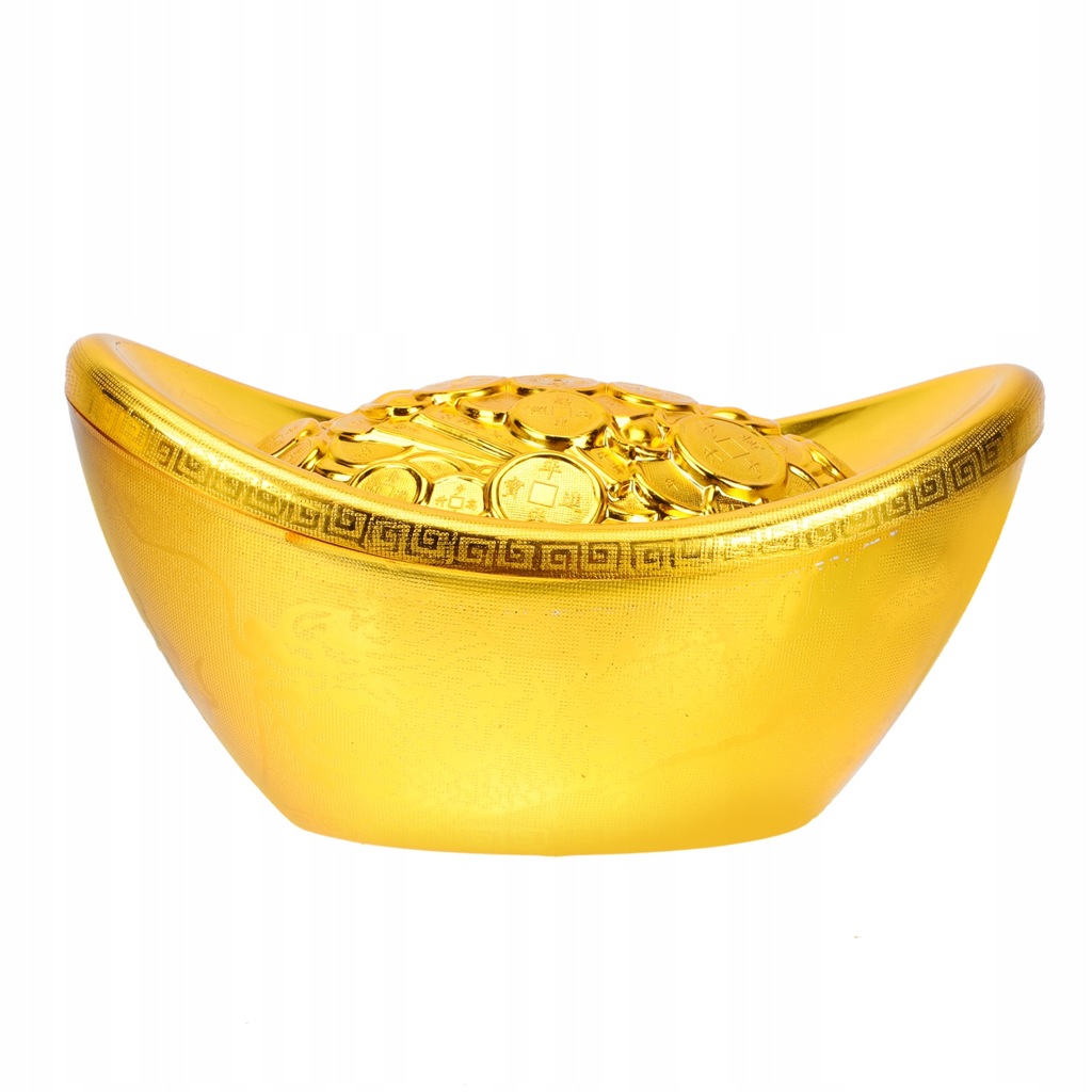 INGOT CANDY BOX WEALTH GOLD TOY YUAN BAO STATUE - 13592179461 ...