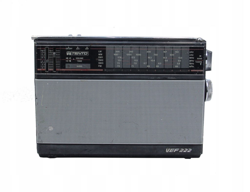 Radio VEF 2222 - TENTO USSR PRL - 13076039434 - oficjalne archiwum Allegro