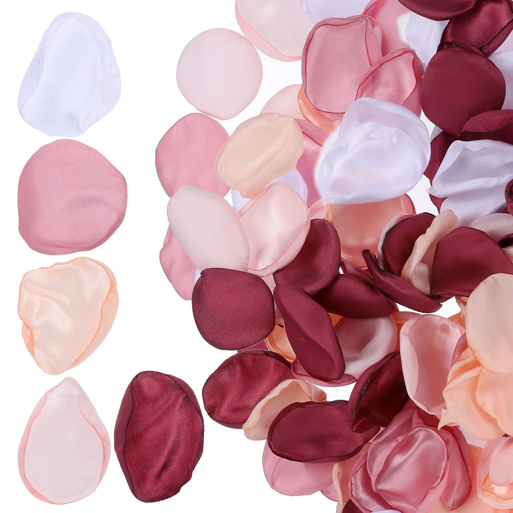 Wedding Flower Petals Silk Rose Cloth 200 Pcs - 14102994591 - oficjalne ...