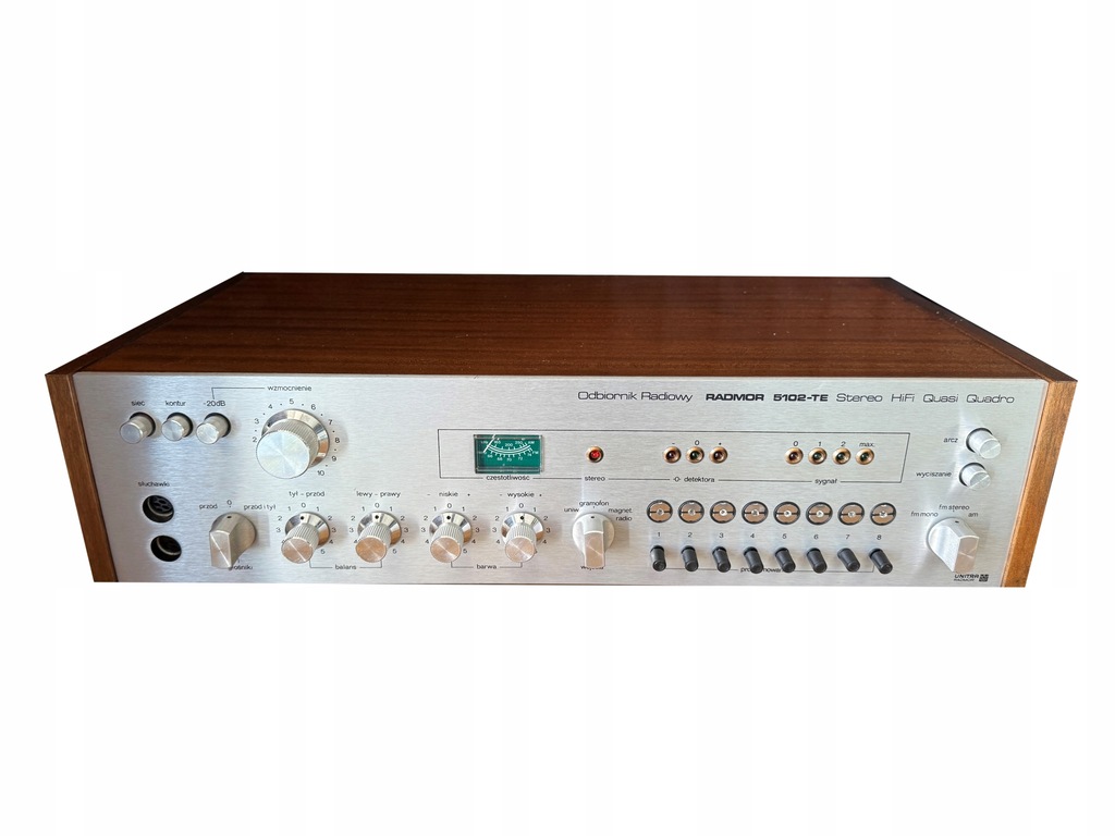 Amplituner RADMOR 5102 TE (nowe kondensatory, przestrojony ...
