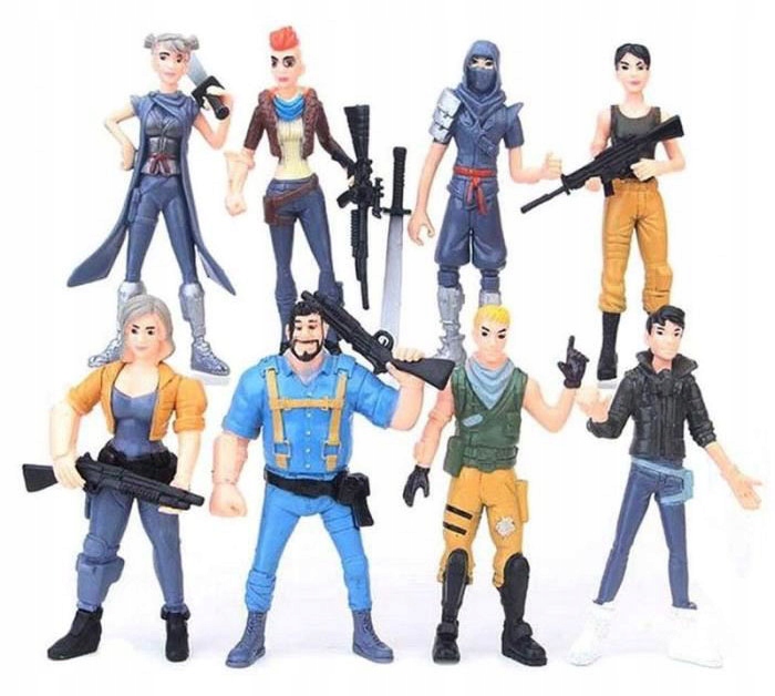 ZESTAW 8 FIGURKI FORTNITE BATTLE ROYALE Z PL - 7804874271 - oficjalne ...