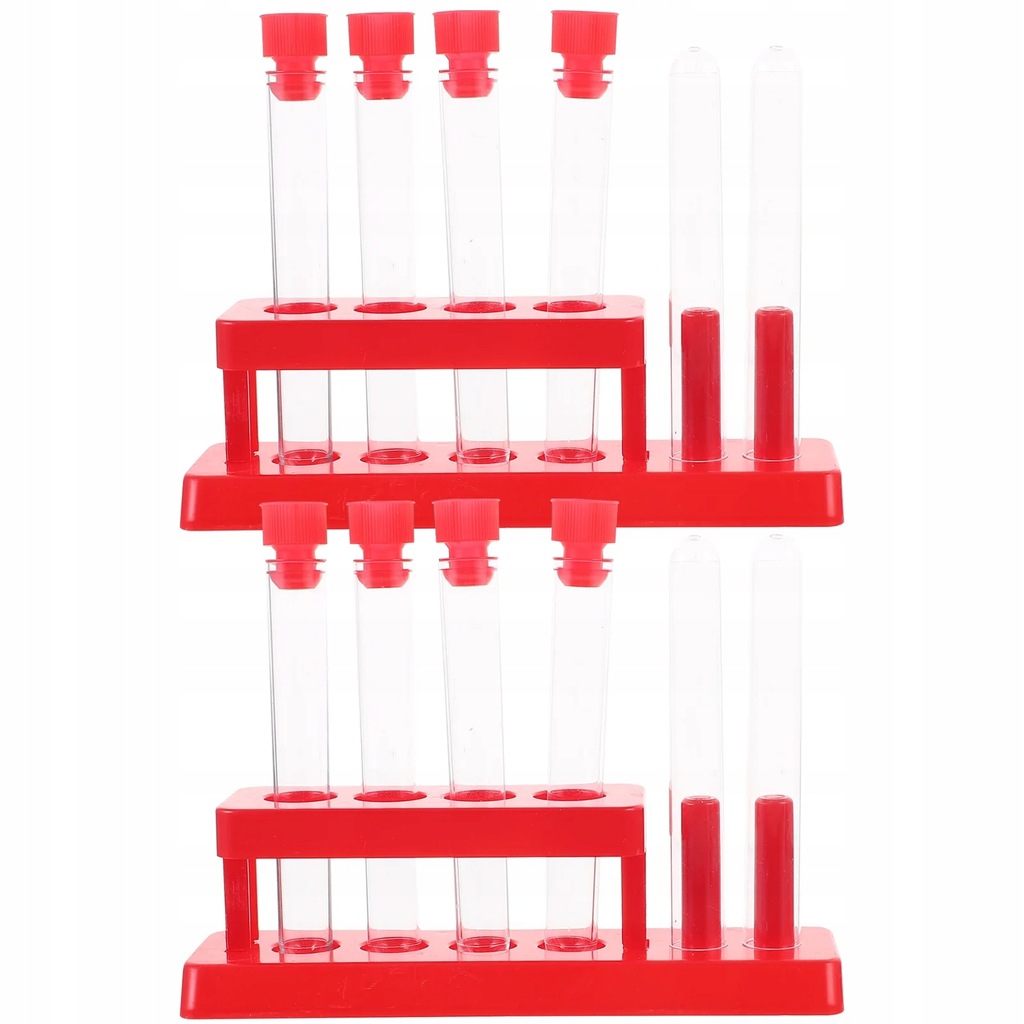 Test Tube Kit Plastic Pallet Lab Tubes Vials - 14073163488 - oficjalne ...