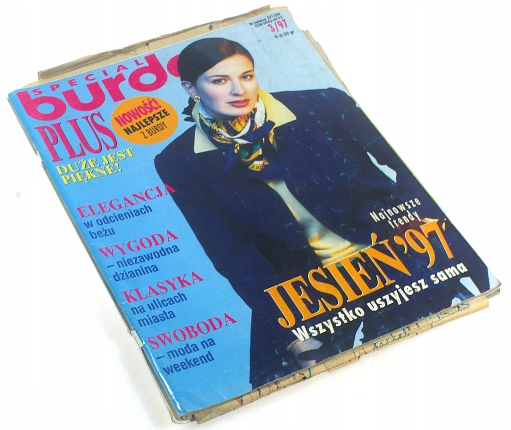 BURDA SPECIAL PLUS DUŻE JEST PIĘKNE 3/1997 - 12409987445 - oficjalne archiwum Allegro