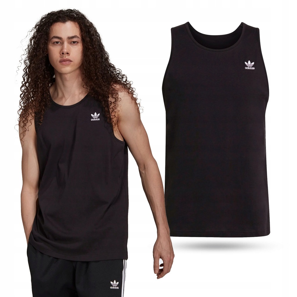 KOSZULKA MĘSKA ADIDAS BEZ RĘKAWÓW TANK TOP H35498 - 11861238142 ...