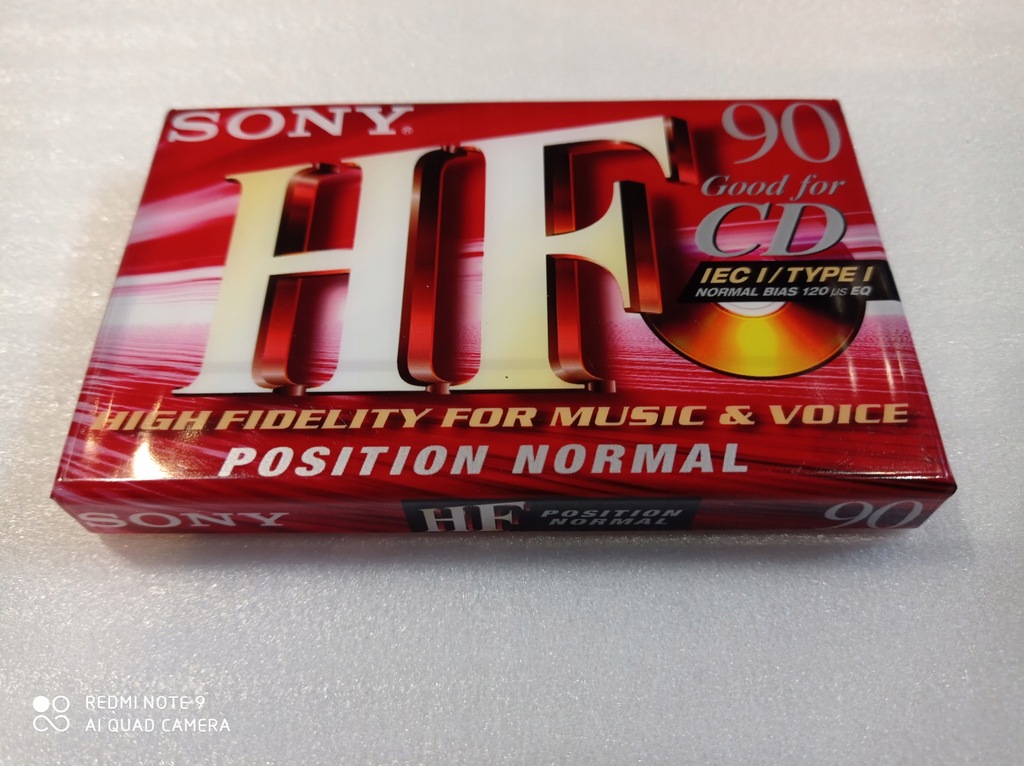Sony C-90HFC - kaseta magnetofonowa 90 min - nowa - 11247460383 - oficjalne archiwum Allegro