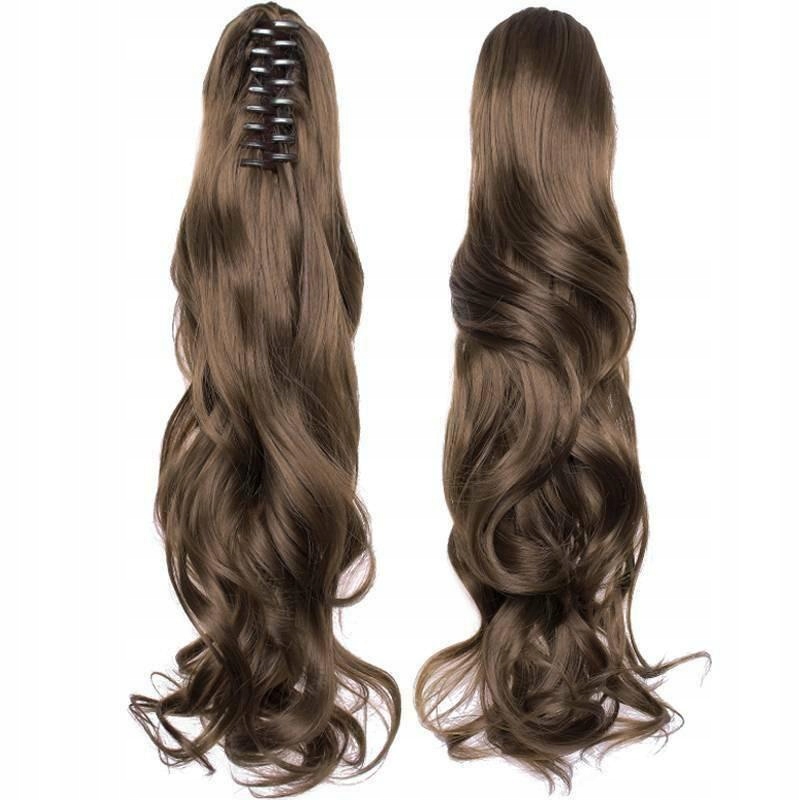 Doczepiany naturalne peruki włosy kitka doczepiane - 11583314103 ...