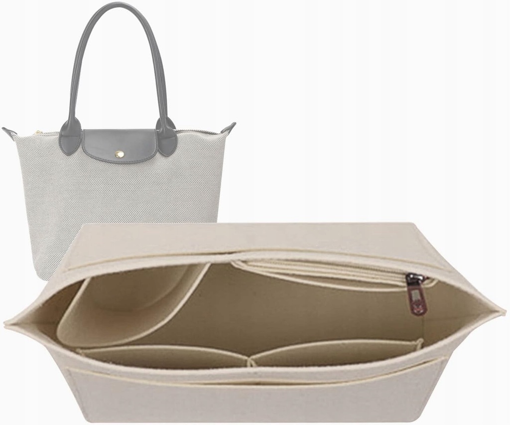 Lckaey tote bag organizer insert for Longchamp le pliage large tote ...