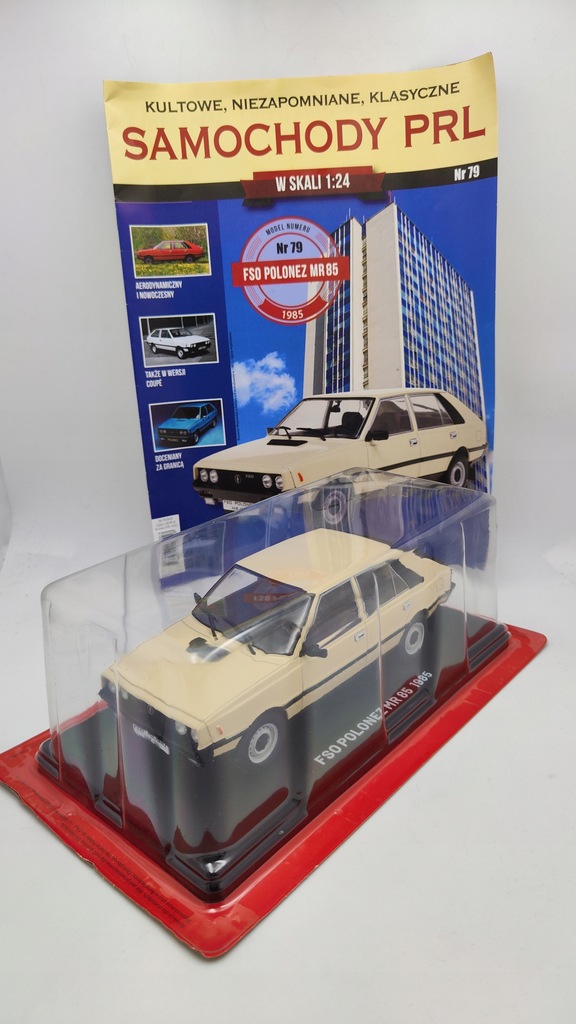 Samochody PRL-u- FSO Polonez MR 85 Nr79 1:24 U2 - 13839141238 ...
