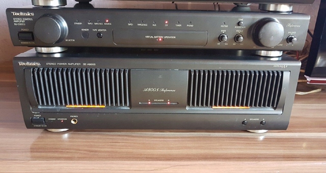 SE-A800S + SU-C800U + Pilot + Rekojmia Technics 3 - 12627904279 - oficjalne archiwum Allegro