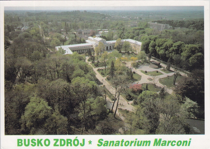 BUSKO-ZDRÓJ - SANATORIUM MARCONI - PARK - Z LOTU PTAKA - 15402656090 ...