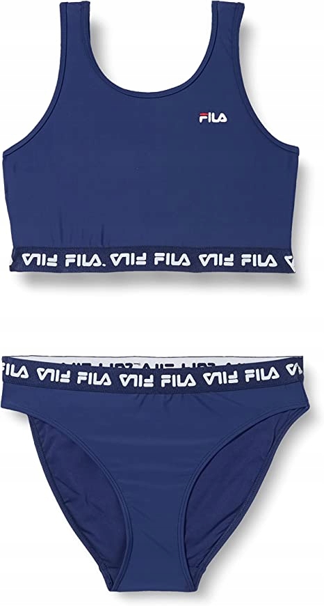 M2099 FILA STRÓJ KĄPIELOWY DZIEWCZĘCY 158/164 - 13290043534 - oficjalne archiwum Allegro