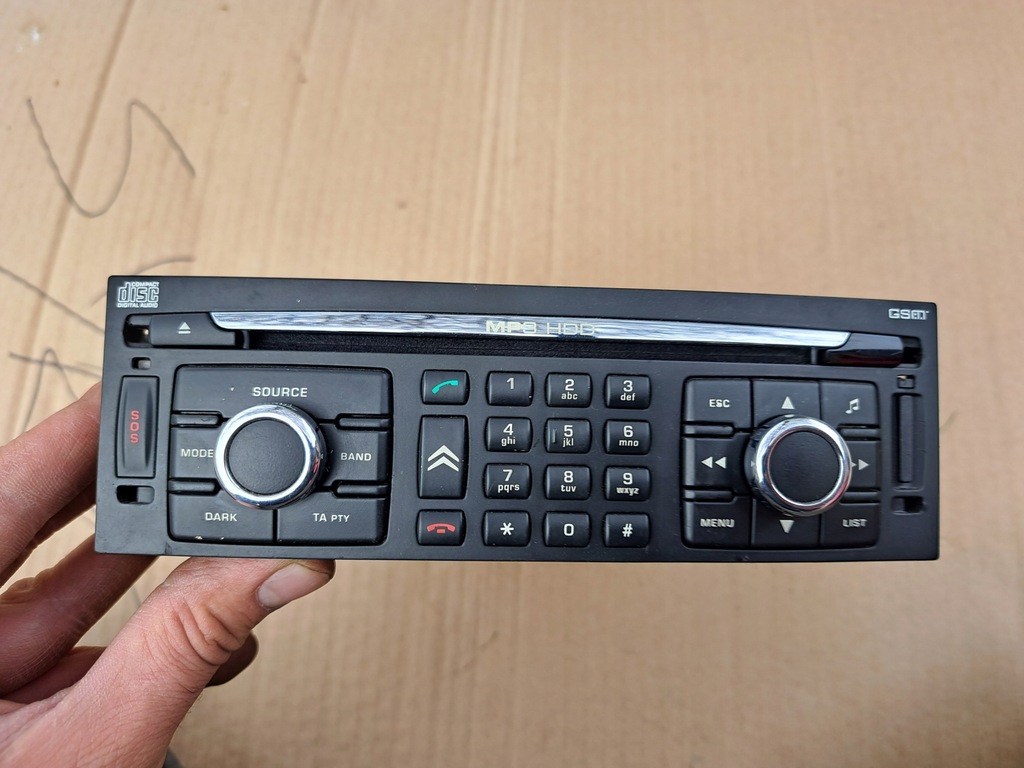 Radio nawigacja RT3eV Citroen c5 iii x7 navi RT3 - 12852899275 ...