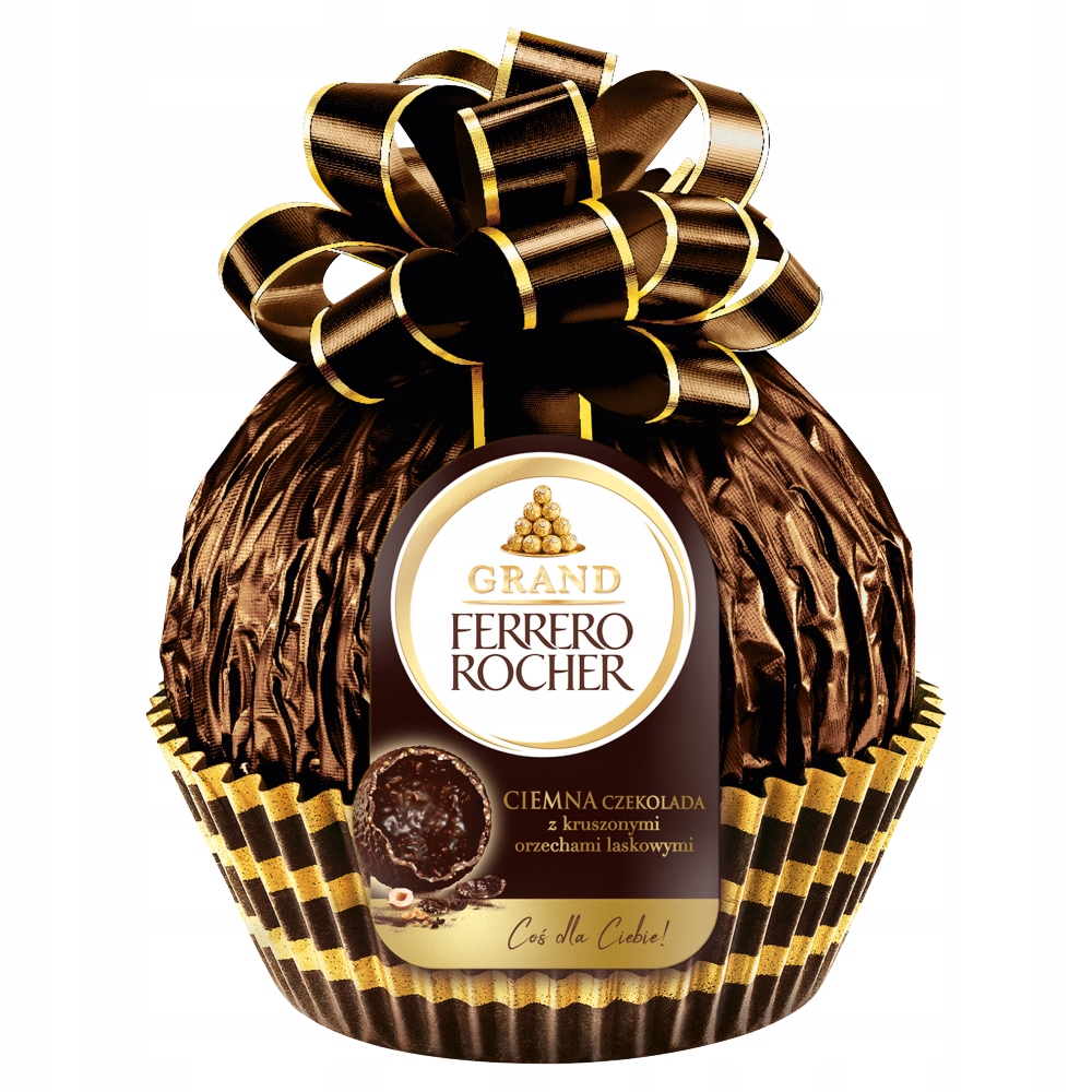 Ferrero Rocher Grand Figurka z ciemnej czekolady 1 - 13447555748 ...