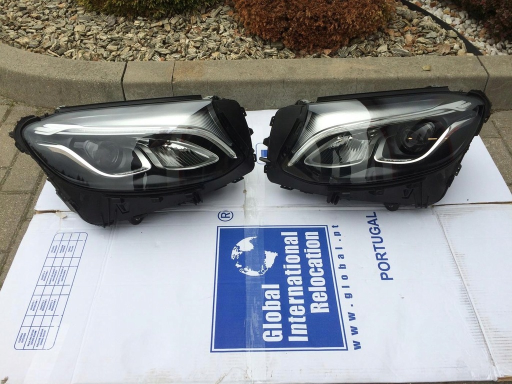 MERCEDES GLC W253 LAMPA LAMPY FULL LED KOMPLET - 9791984828 - oficjalne ...