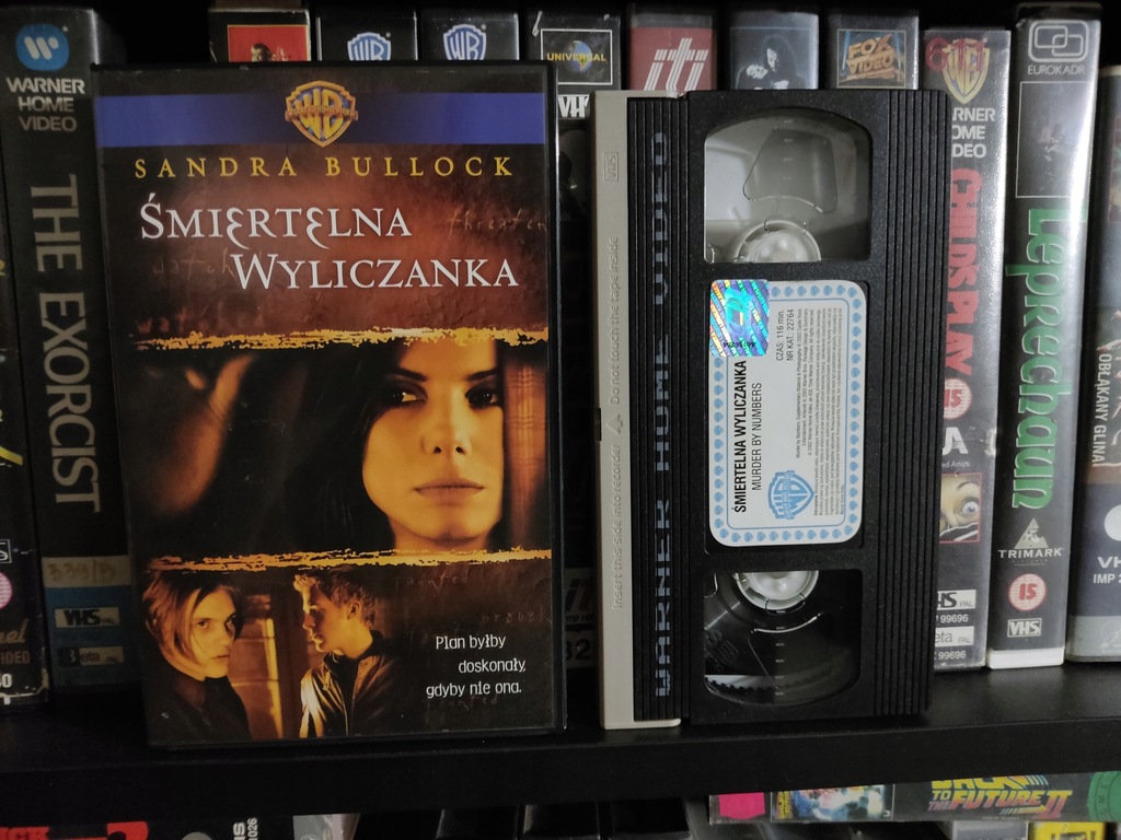 ŚMIERTELNA WYLICZANKA # SANDRA BULLOCK# kaseta VHS - 14059263359 - oficjalne archiwum Allegro