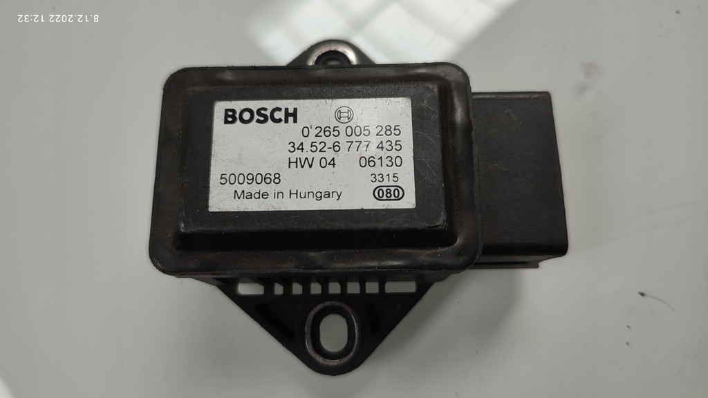 Czujnik szybkości obrotów BMW E60 E61 E83 6777435 - 12998402513 ...