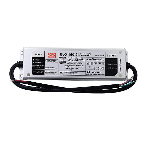 Zasilacz LED 150W 24VDC 6.25A regulowany IP65 - 12329432305 - oficjalne archiwum Allegro