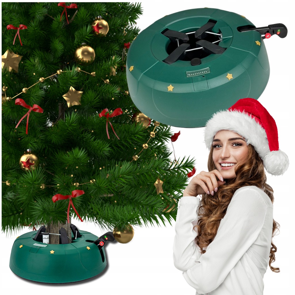 Stojak choinkowy SELECT 3.5 Zielony wskaźnik LED poziomu wody, choinka ...