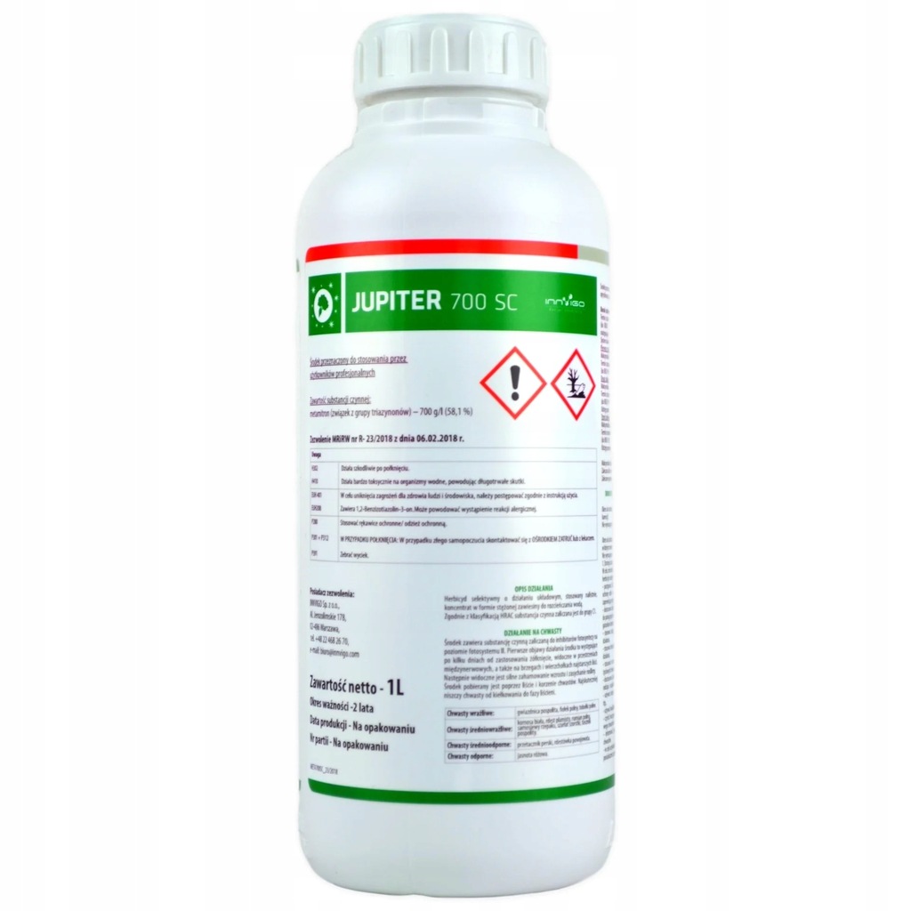 JUPITER 700 SC 1L OPRYSK NA CHWASTY INNVIGO - 12705976412 - oficjalne ...