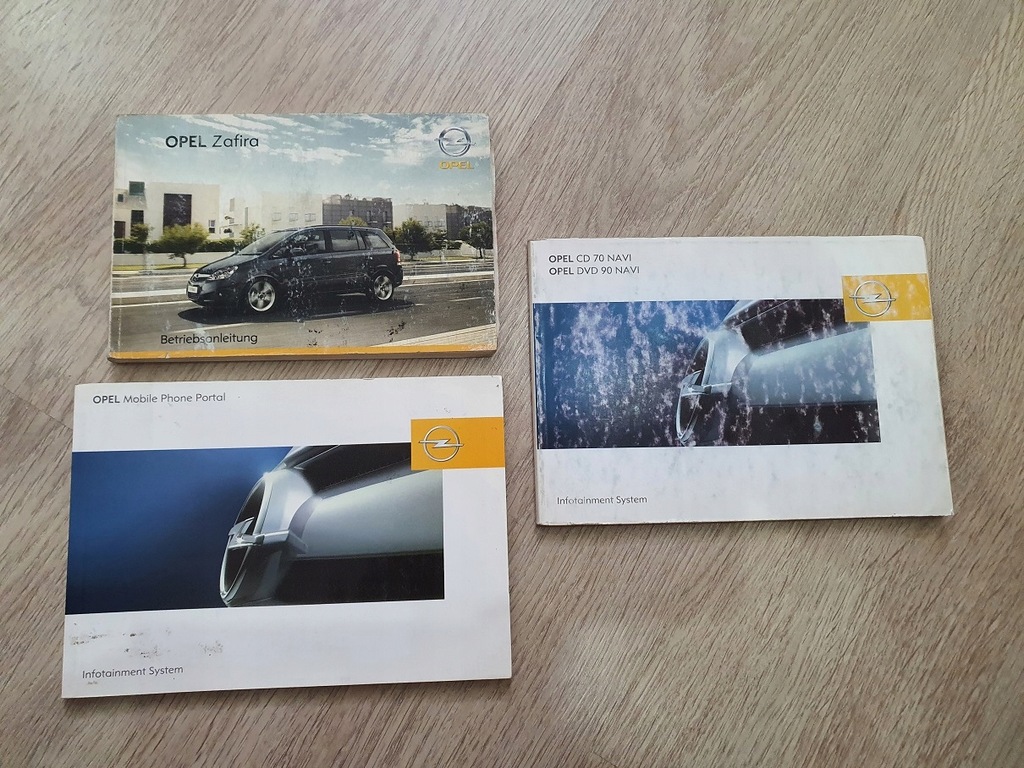 Dokumentacja instrukcja OPEL ZAFIRA II niemiecka - 12065274662 - oficjalne archiwum Allegro