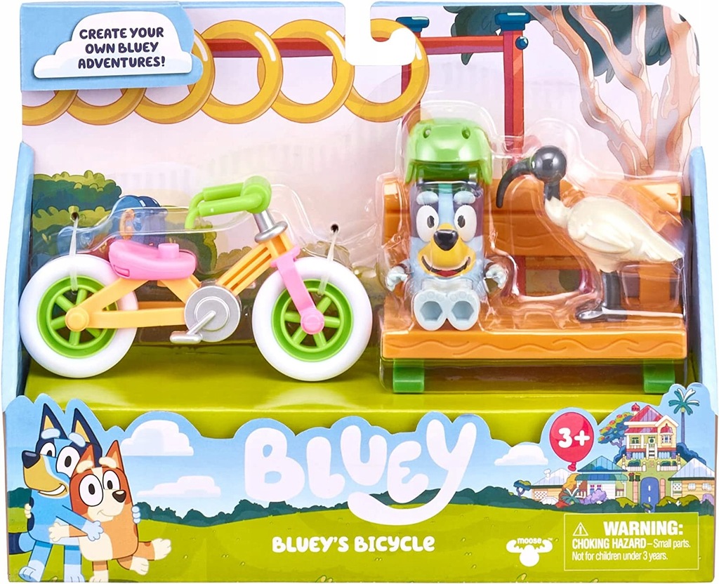 BLUEY ZESTAW ROWER BIKE FIGURKA BLUE DINGO - 12885002692 - oficjalne ...