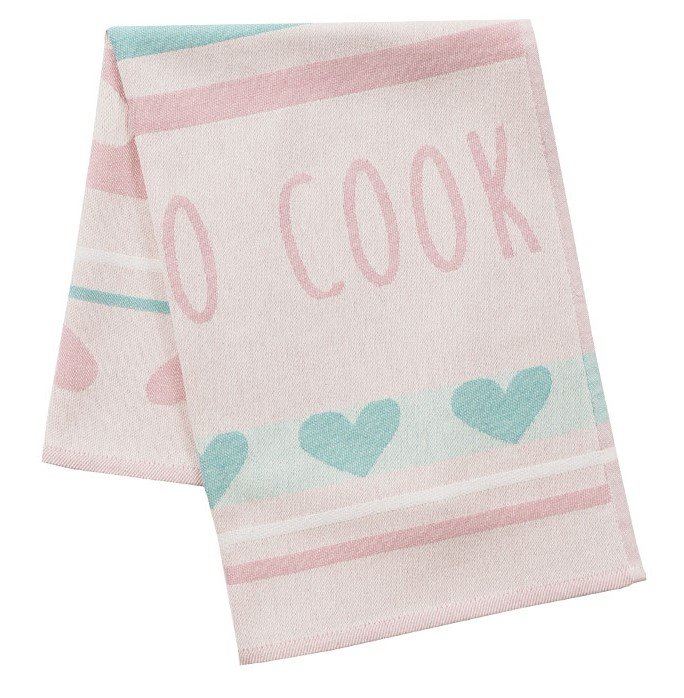 Купить Кухонная ткань в скандинавском стиле розового и мятного цвета.: отзывы, фото и ...