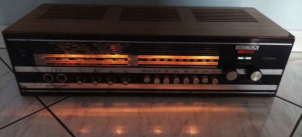 Ampltuner Stereo UNITRA CHOPIN VIDEOTON R5932 - 12541778086 - oficjalne ...