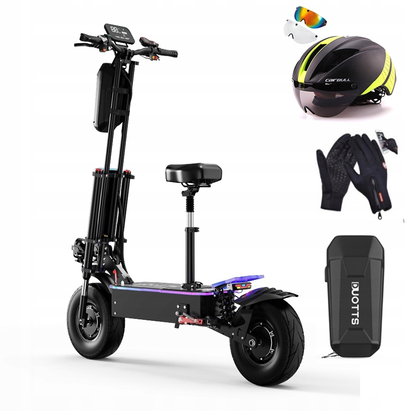 2023 Hulajnoga Elektryczna D99 3000W*2 42Ah 85km/h - 14065816043 ...