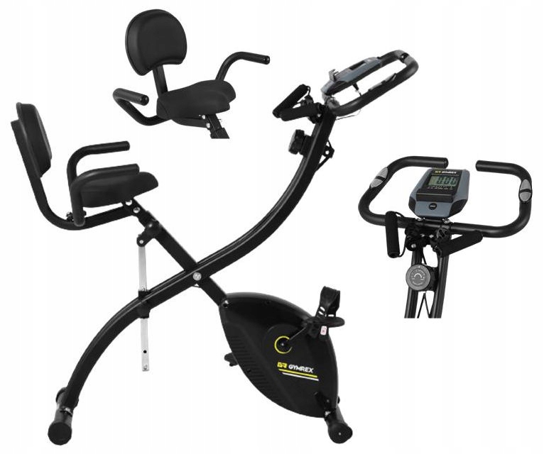 ROWER STACJONARNY TRENINGOWY Z OPARCIEM DO 120 KG - 13093934248 ...