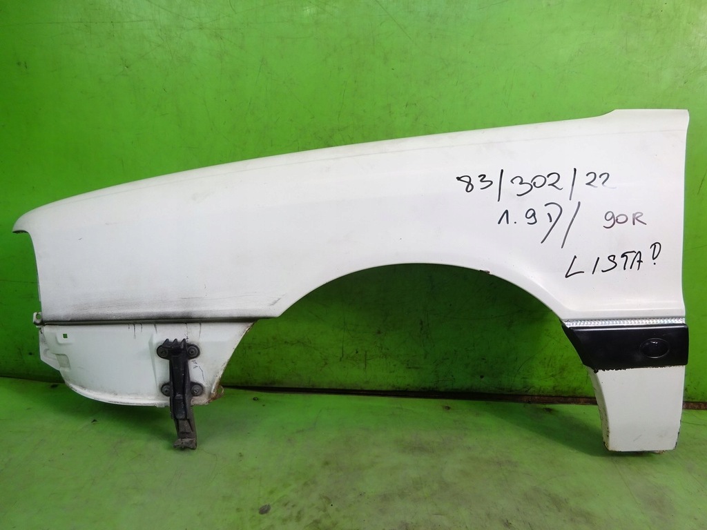 Błotnik Lewy Przedni Audi 80 B3 90r 11972426120 Oficjalne Archiwum