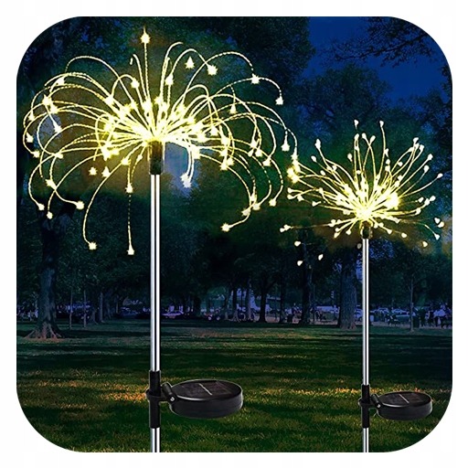 2SZT LAMPA SOLARNA OGRODOWA Dmuchawiec 150 ledów - 13342730189 - oficjalne archiwum Allegro