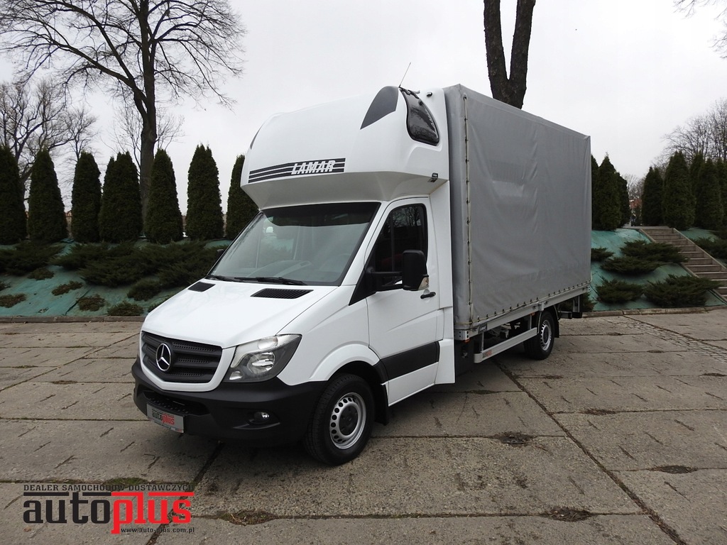 MERCEDES SPRINTER PLANDEKA WINDA 8 PALET WEBASTO - 11139184897 ...