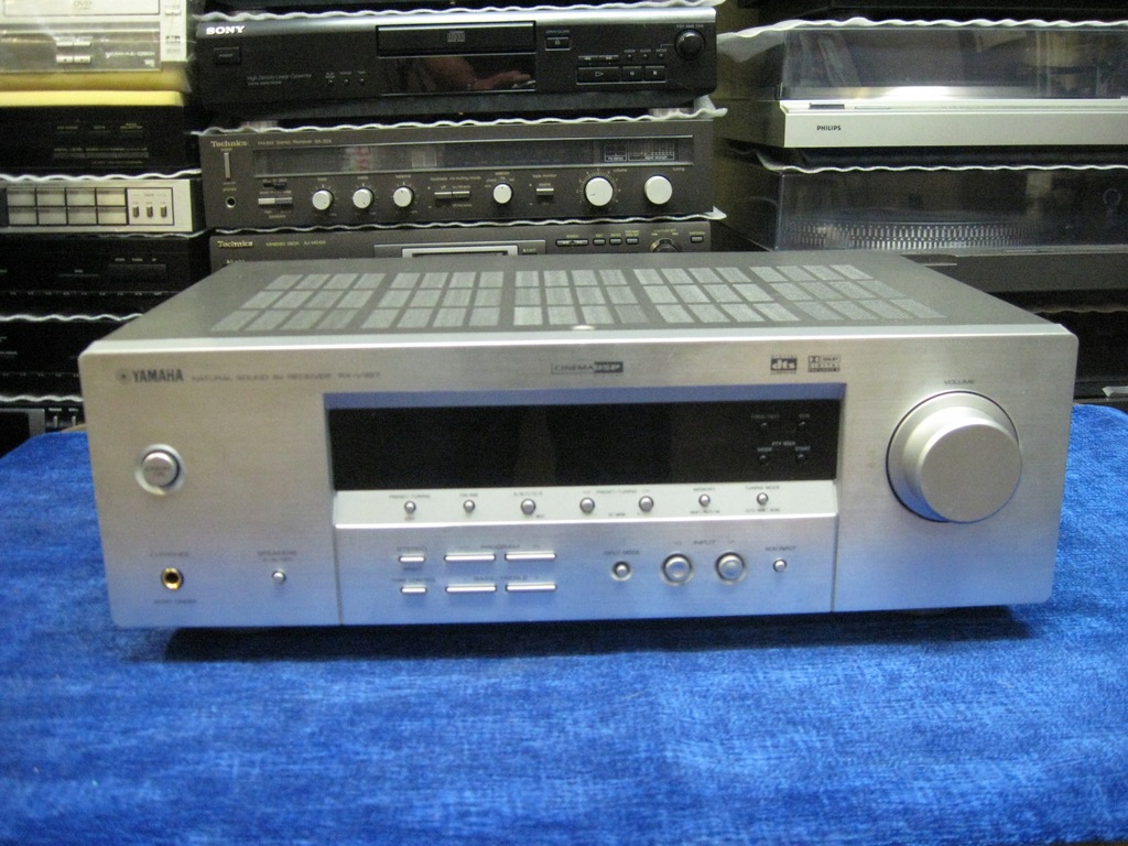 Amplituner Yamaha RX-V357 5.1 srebrny - 12590904595 - oficjalne ...