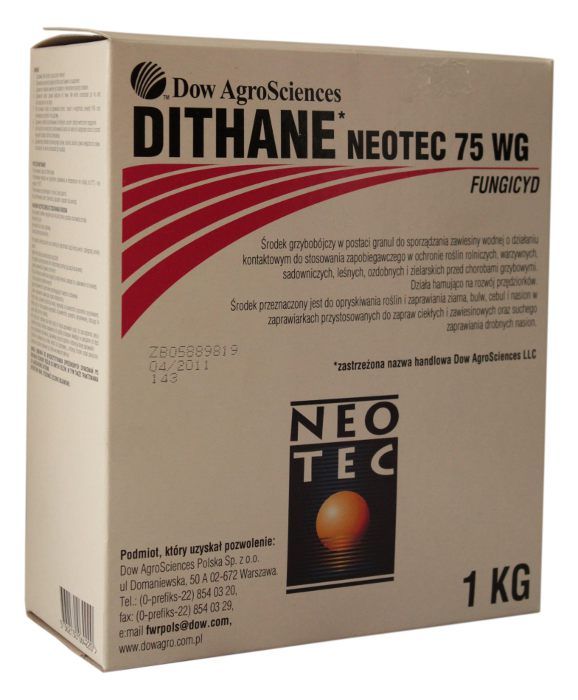 DITHANE NEOTEC 1kg środek grzybobójczy - 7282454576 - oficjalne ...