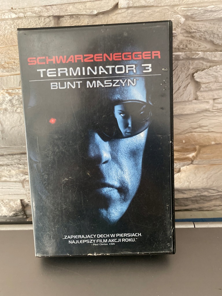 Terminator 3 VHS Schwarzenegger - 13437109851 - oficjalne archiwum Allegro