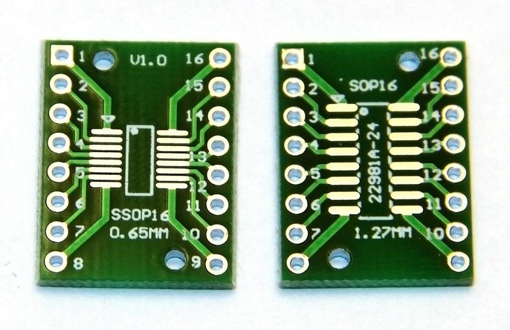 Adapter przejściówka SO16 SOP16 SSOP16 na DIP16W - 7309902711 ...