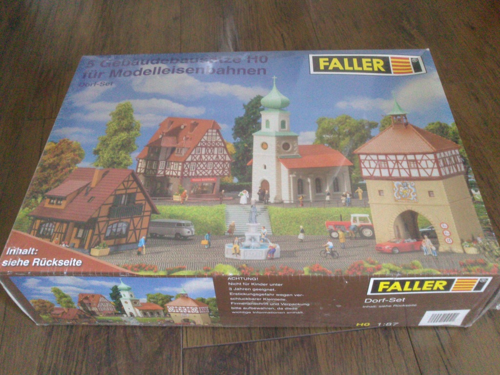 Budynki ,zestaw Faller ho - 13002505112 - oficjalne archiwum Allegro