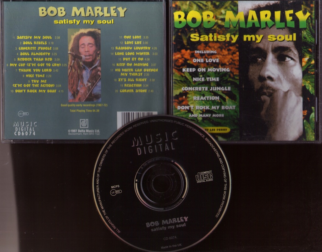 BOB MARLEY - SATISFY MY SOUL - CD - 14648909152 - oficjalne archiwum Allegro