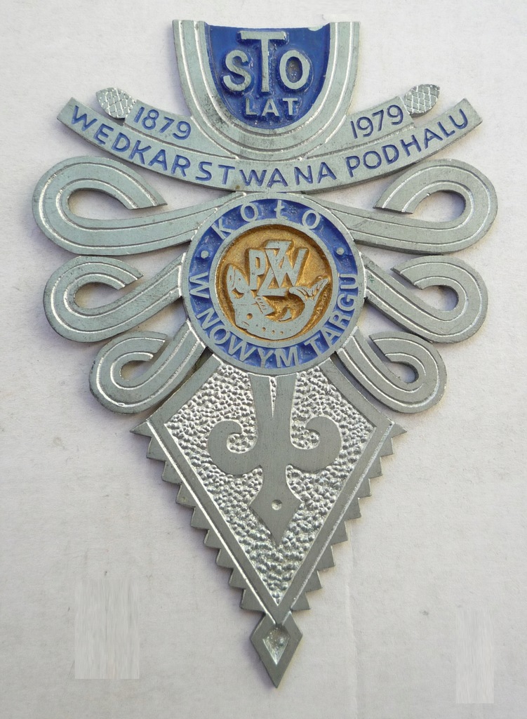 PZW POLSKI ZWIĄZEK WĘDKARSKI NOWY TARG 100 lat - 12912519482 ...