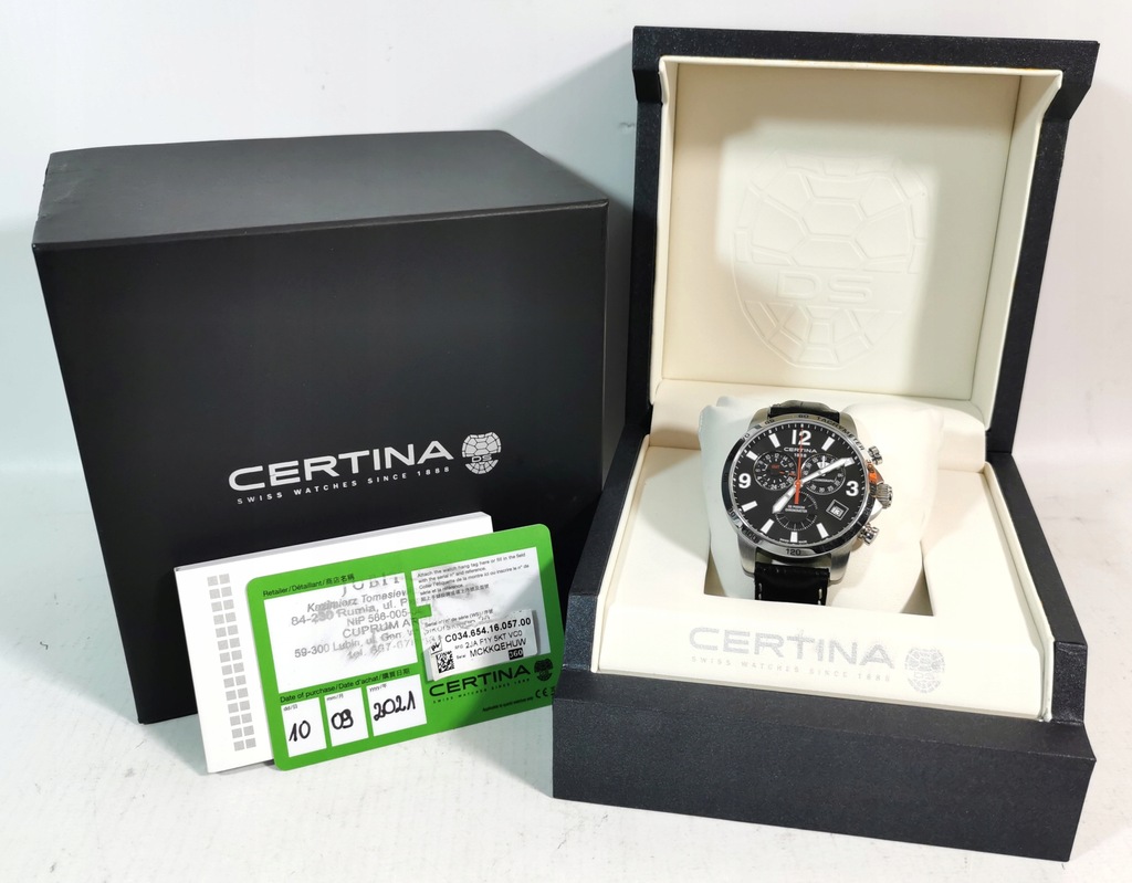 Zegarek Certina DS Podium c034654 - 12287692086 - oficjalne archiwum Allegro