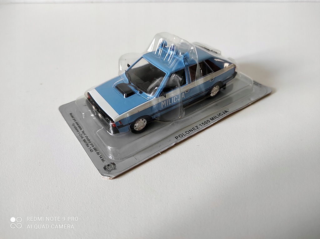 Polonez 1500 MILICJA Kultowe Auta PRL-u DEAGOSTINI - 13521808637 ...