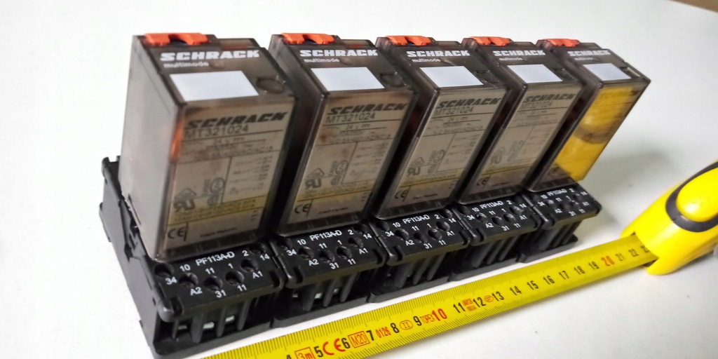 Przekaźnik MT321024 Schrack 24V DC 10A 3xNO 3xNC - 12150352343 ...