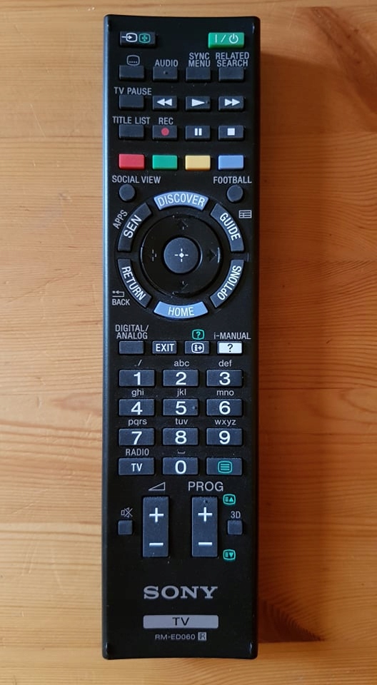 Pilot oryginalny SONY RM-ED060 BRAVIA KDL-50W829B - 8462312275 ...