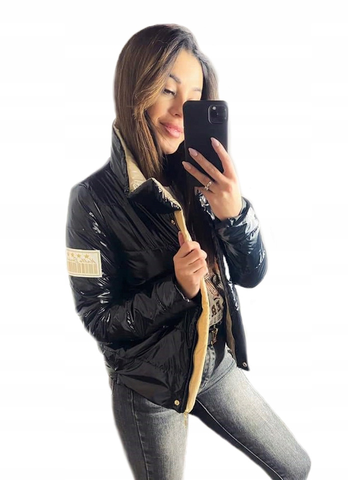 WYPRZEDAŻ Jesienna Pikowana KURTKA Polwar M 38 - 12593003798 ...