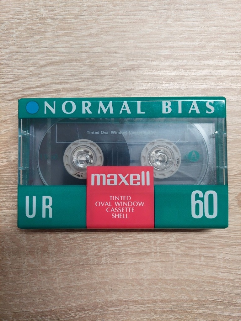 Kaseta magnetofonowa Maxell UR 60 NOWA - 13140611800 - oficjalne archiwum Allegro