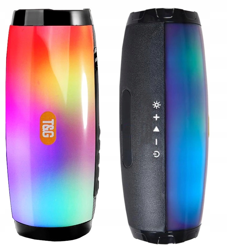 BEZPRZEWODOWY GŁOŚNIK BOOMBOX RGB CHARGE LED DUŻY - 11821936828 ...